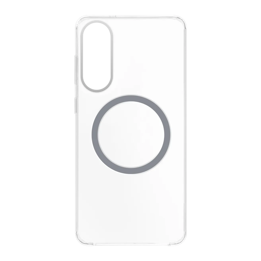 Samsung Galaxy S25 Edge Clear Magnet Case – Three Accessories